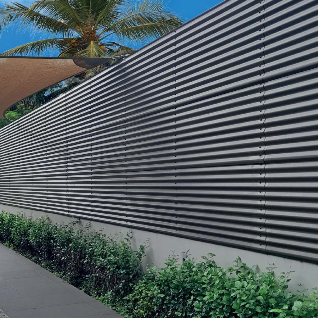 RPFL CorruDek® Colorbond® Ultra® Iron Bark with Surface Protection Film ...